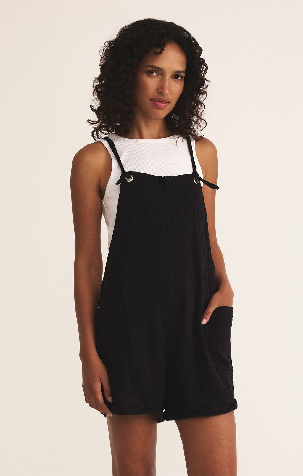 Z Supply Snooze Marled Short- Heather Black-$38.00 – Hand In Pocket